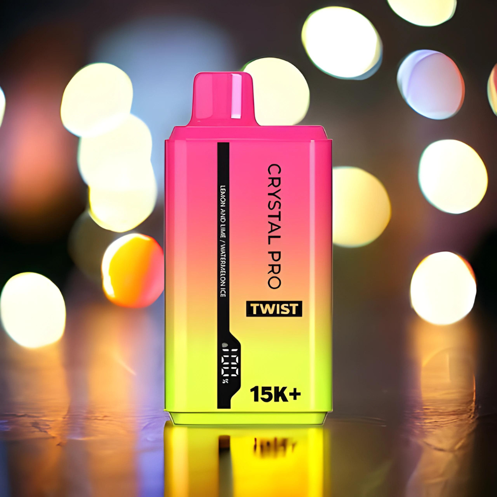 Crystal Pro Twist | 15000 Puffs | Dual Flavour Choice | UK